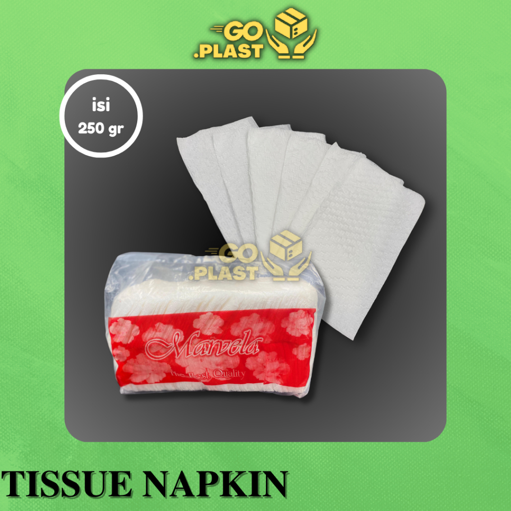 Jual TISSUE MAKAN TISSUE NAPKIN MAKAN BELAH MARVELA | Shopee Indonesia