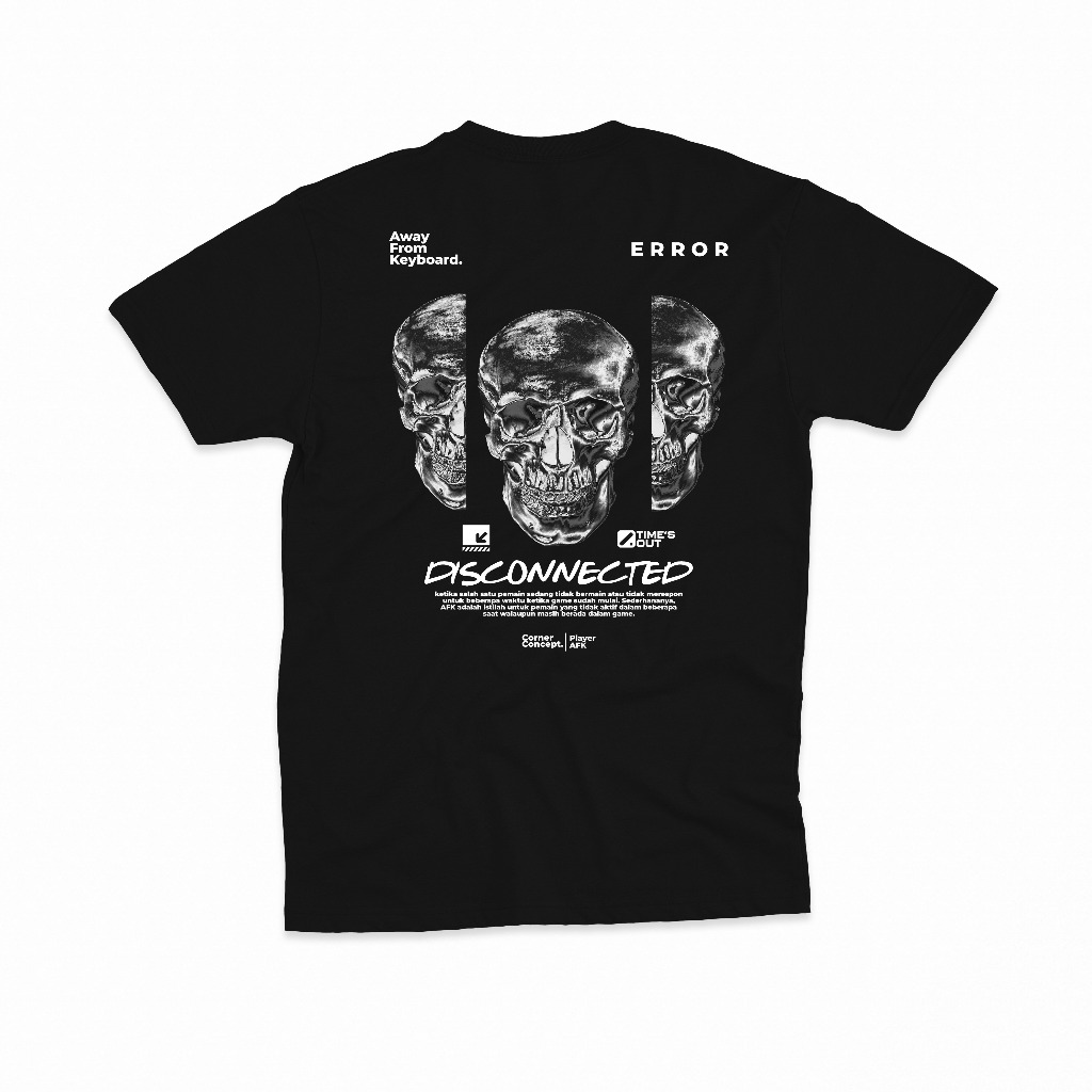 Jual Corner Concept Tshirt - Player Afk - First Gaming Distro | Shopee ...