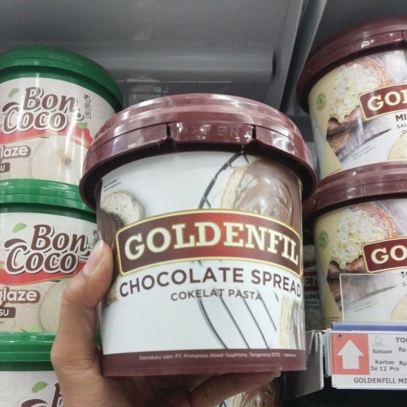 Jual Goldenfil chocolate spread 1 kg | Shopee Indonesia