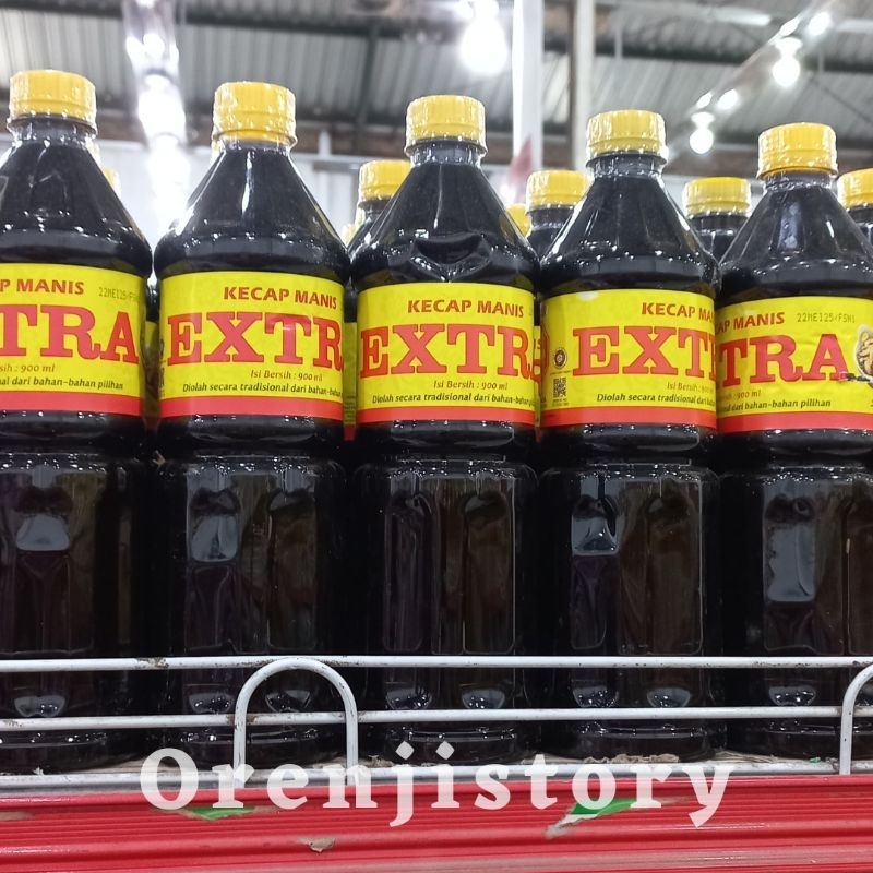 Jual kecap manis extra 900ml kemasan plastik botol | Shopee Indonesia