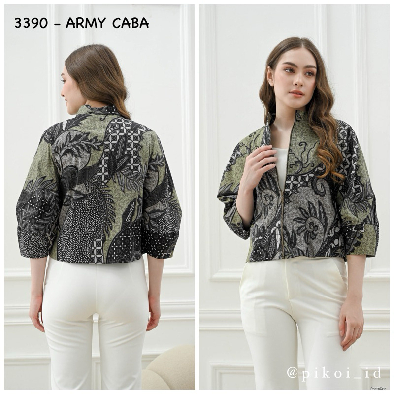 Jual Bomber jaket Batik modern cewek murah / batik kantor wanita ...