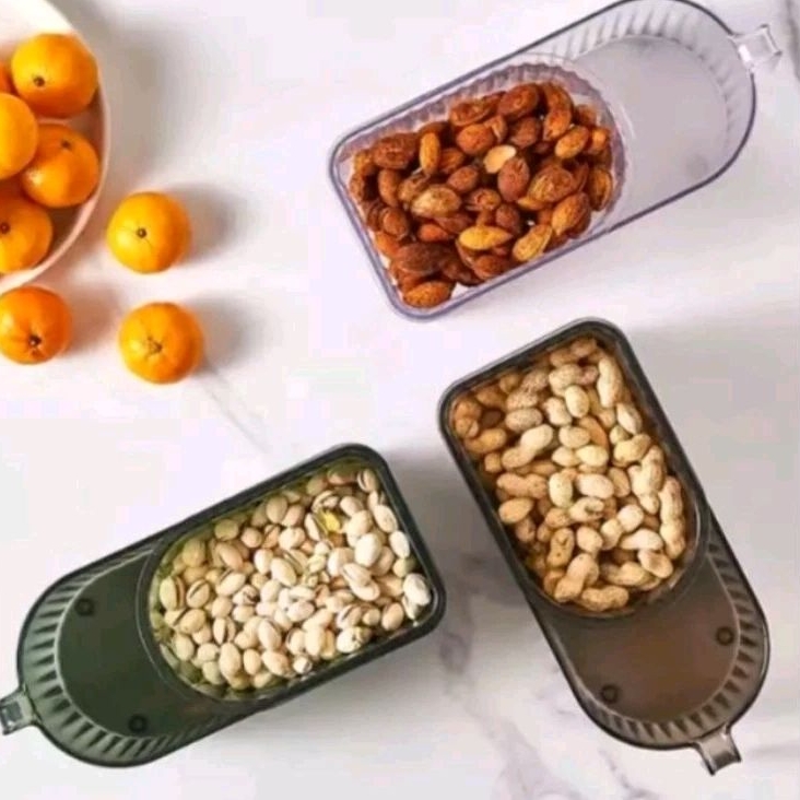 Jual Kontainer Kulkas Makanan Snack Lepas Pasang Wadah Makanan Cemilan ...