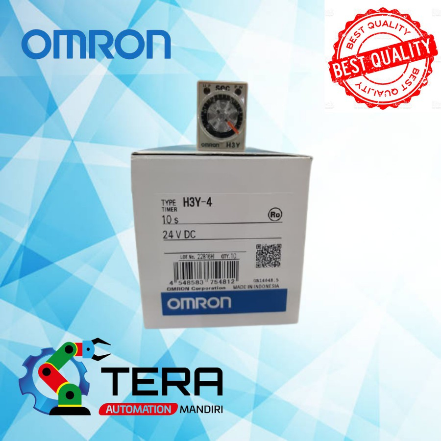 Jual TIMER + SOCKET H3Y-4 30s/10s 24VDC OMRON. | Shopee Indonesia