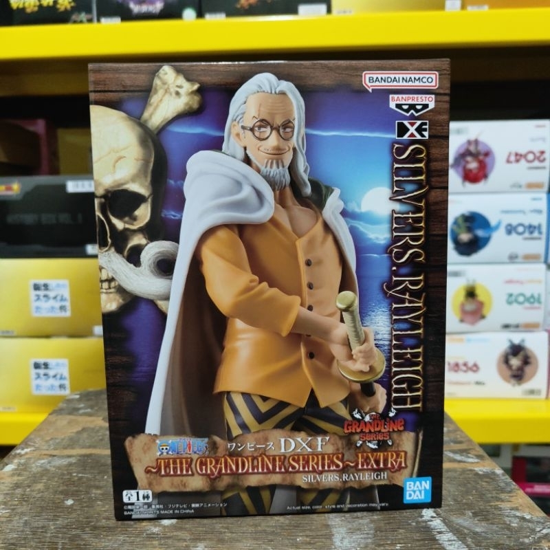 Jual BANPRESTO DXF FIGURE THE GRANDLINE EXTRA SILVER RAYLEIGH - ONE ...