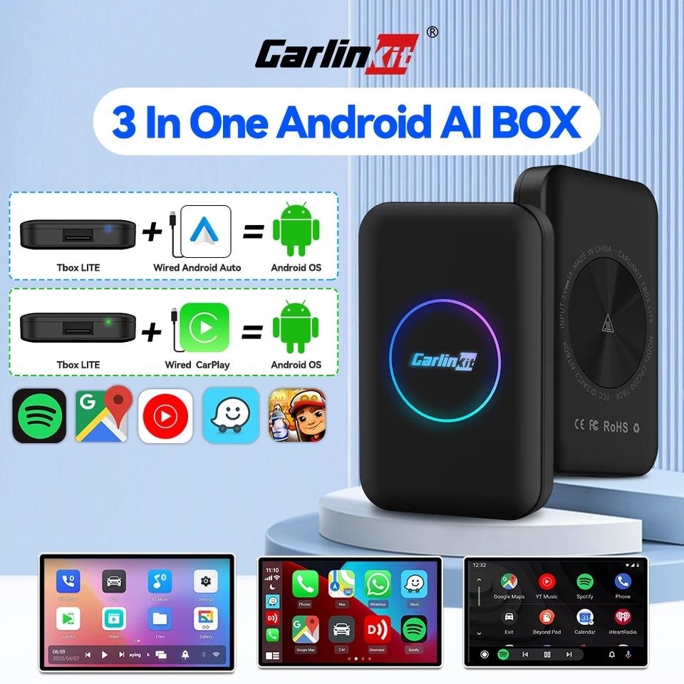 Jual Carlinkit Lite T Box Android Sistem Wireless Apple Carplay Dan ...