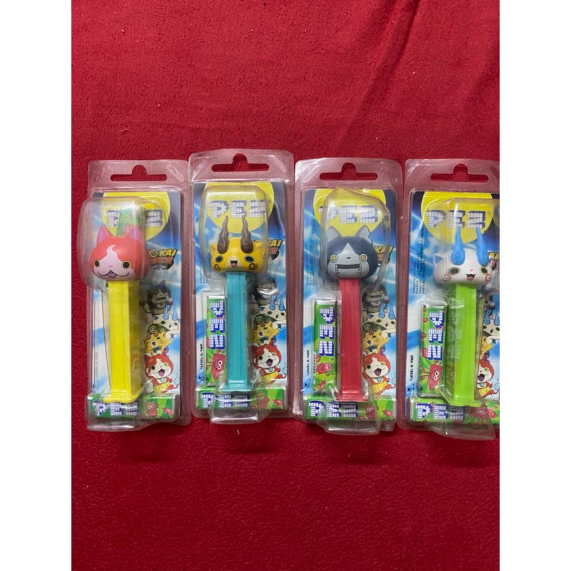 Jual Pez Candy Dispenser Yokai Watch Exp 2020 (4 pieces) | Shopee Indonesia