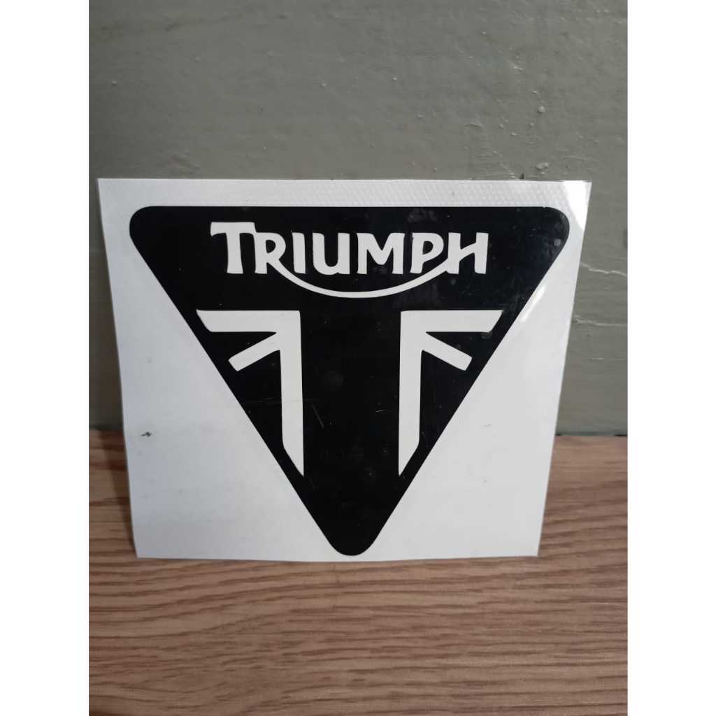 Jual Cutting Sticker TRIUMPH Logo | Stiker Cutting Logo TRIUMPH ...