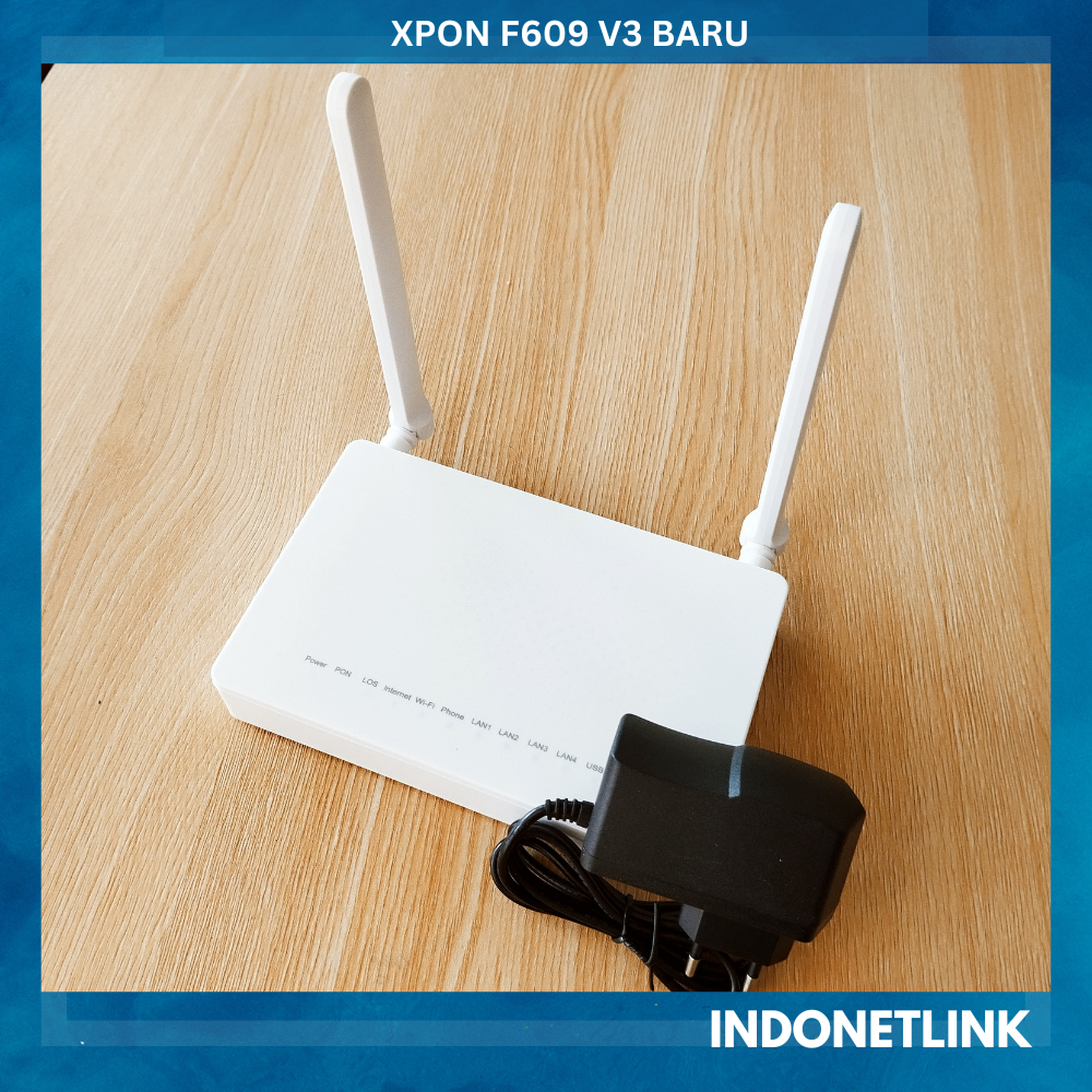 Jual ONT XPON F609 V3 Dengan Adaptor | Shopee Indonesia