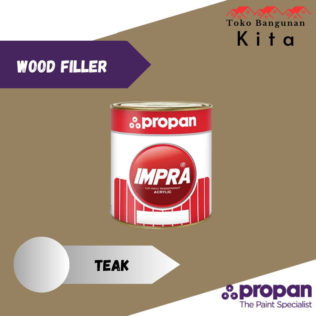 Jual Propan Impra Wood Filler Dempul Kayu Teak SH-113 | Shopee Indonesia