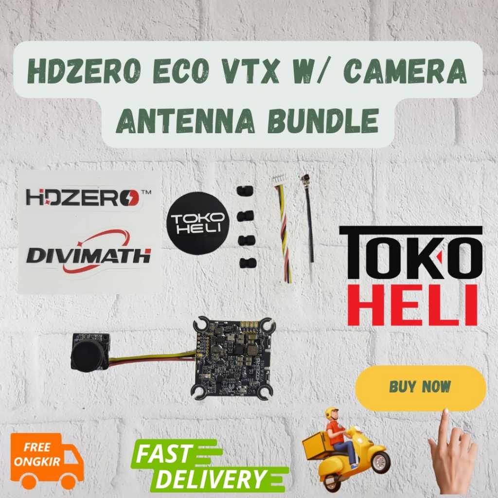 Jual HDZero Eco VTX w/ Camera Antenna Bundle | Shopee Indonesia