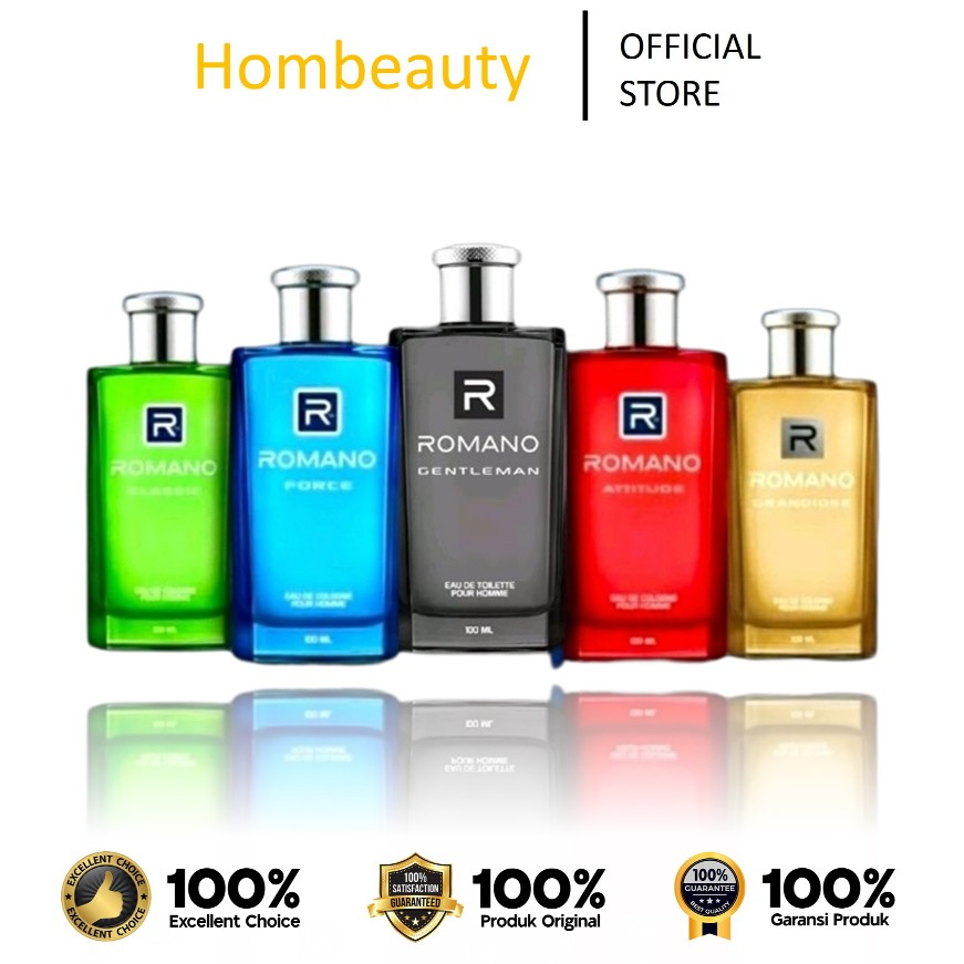 Jual Romano Force Eau De Cologne Pour Homme 100ml | Shopee Indonesia