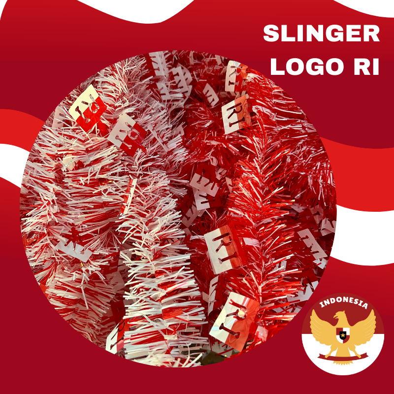 Jual Slinger Merah Putih Rumbai Merah Putih Hiasan Dekorasi 17an ...