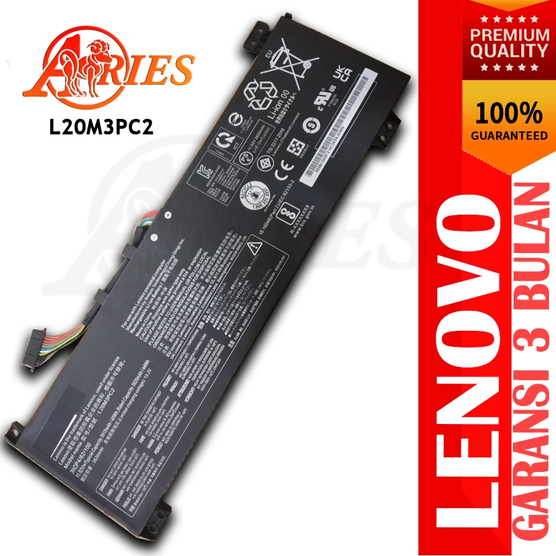 Jual Baterai Laptop Lenovo IdeaPad Gaming 3i L20M3PC2 L20D3PC2 L20C3PC2 ...