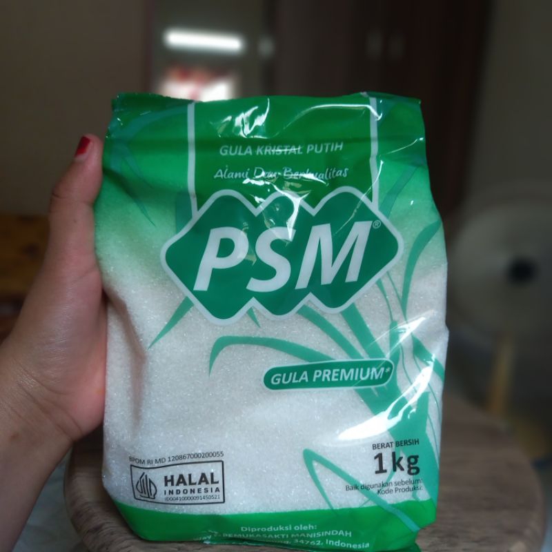 Jual Gula Pasir PSM 1 Kg (gula premium) | Shopee Indonesia
