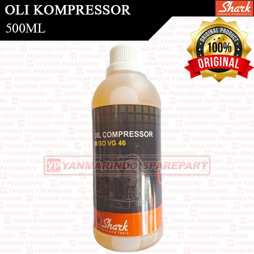 Jual OLI KOMPRESOR OLI COMPRESSOR 500ML SHARK ORIGINAL | Shopee Indonesia