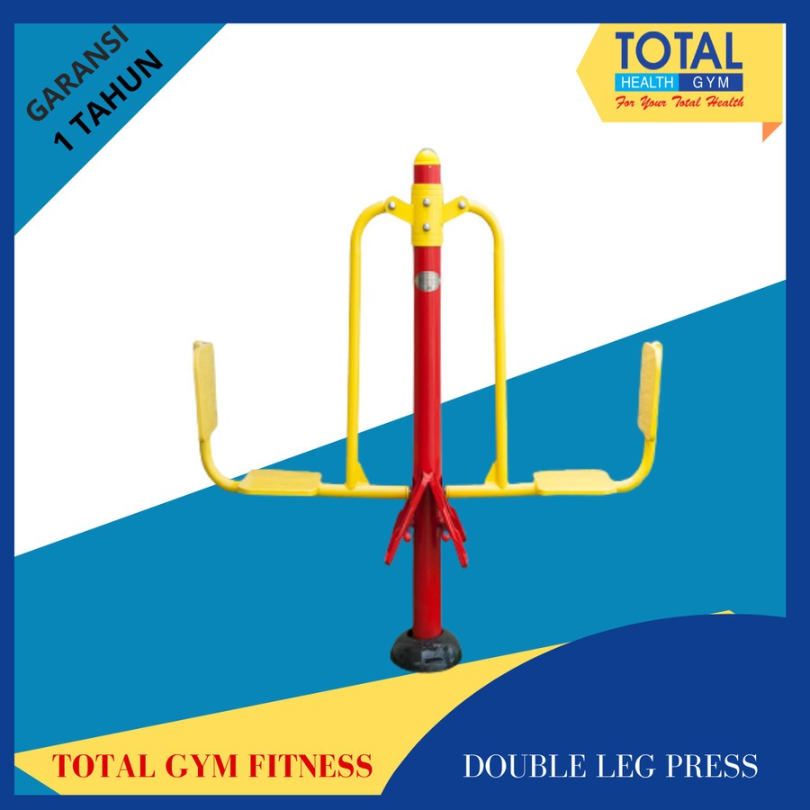 Jual Alat fitness taman outdoor Double leg press | Shopee Indonesia