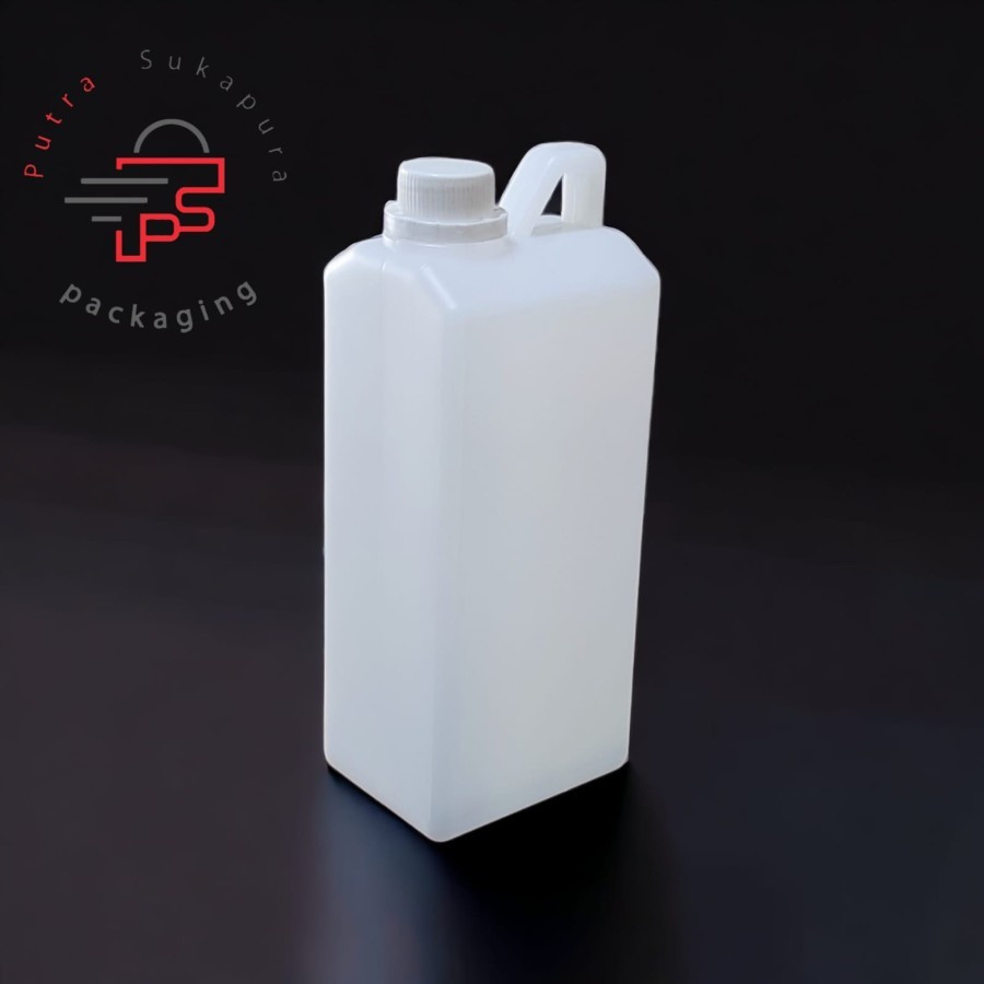 Jual Botol jerigen 1000ml segel - Botol jerigen 1liter - botol plastik ...