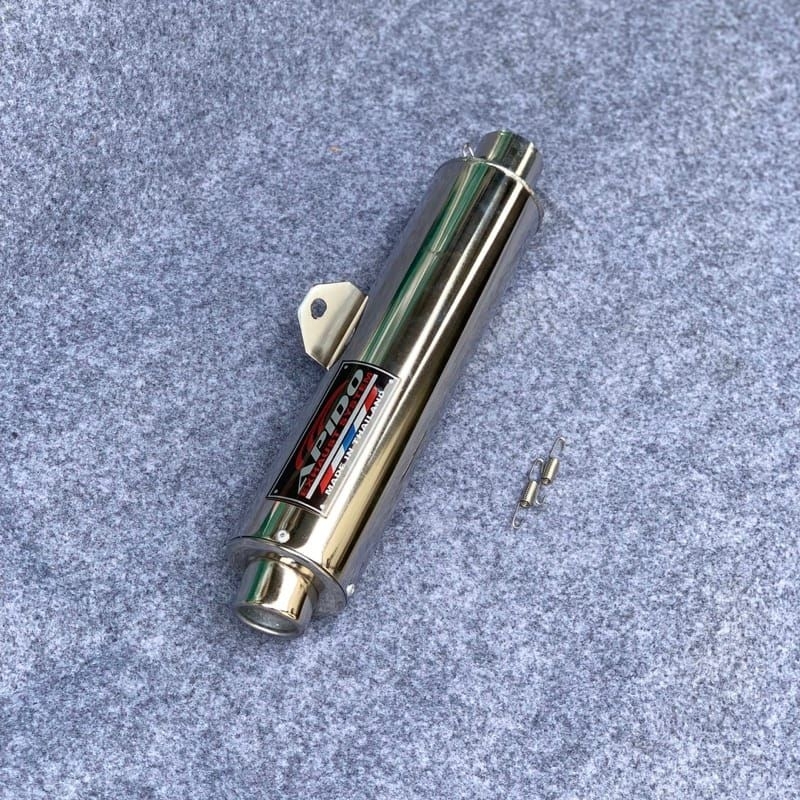Jual Canister Apido Raider 150 Chrome (51mm) | Shopee Indonesia