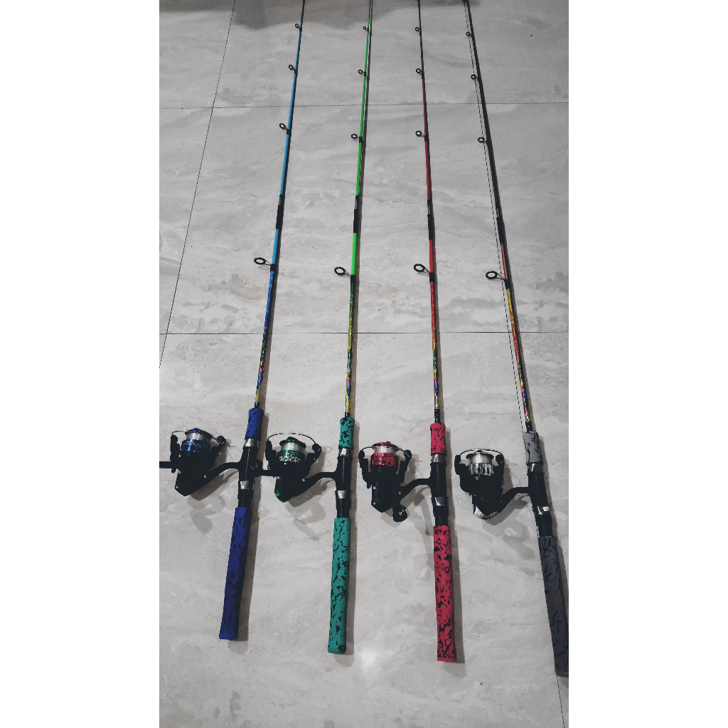 Jual Set Pancing Siap Pakai Joran Fiber 1.35 Meter untuk Sungai ...