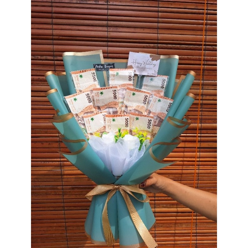 Jual BUKET Uang 10 Lembar kosongan | Shopee Indonesia