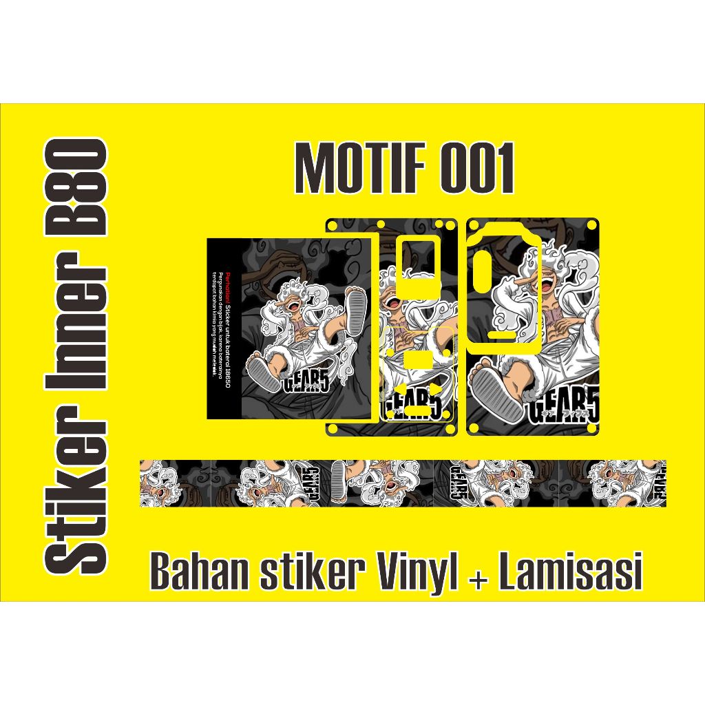 Jual b80 sticker iner garskin | Shopee Indonesia