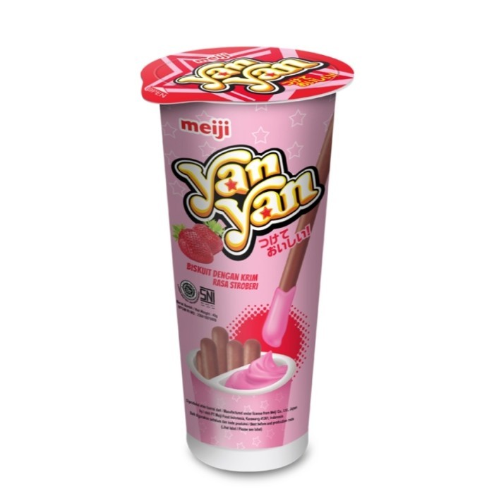 Jual 40gr Strawberry Yam yam Stick Biscuits EXP. Januari 2025 | Shopee ...