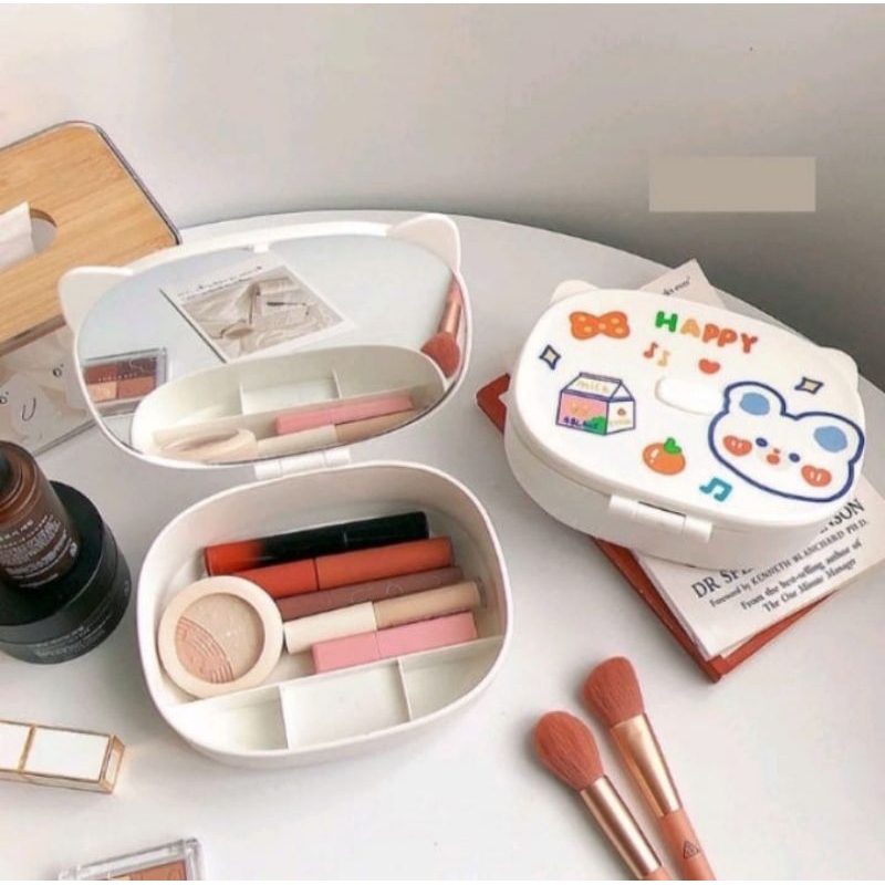 Jual CERMIN LIPAT MAKEUP | Shopee Indonesia