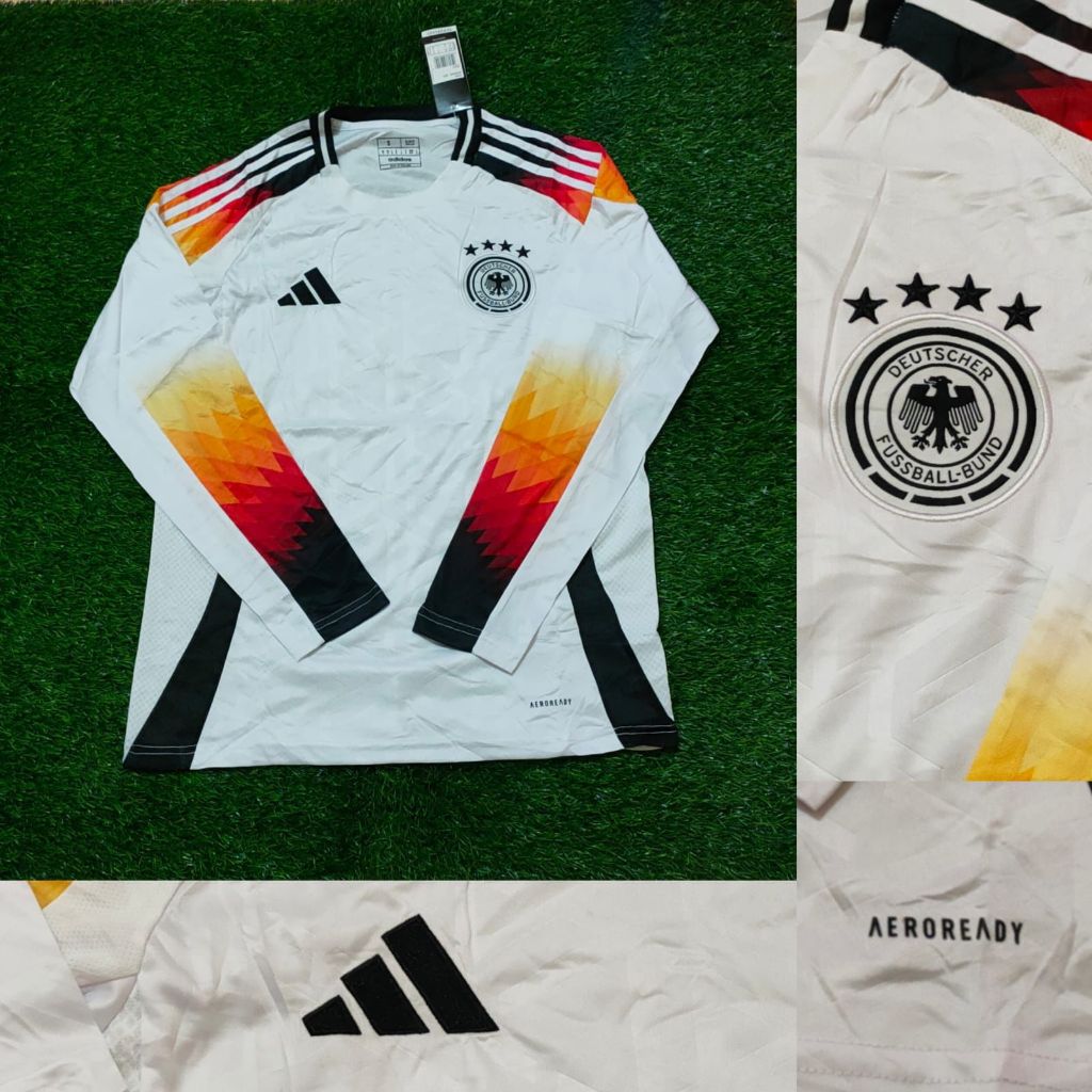 Jual Jersey Jerman Home Longslevee Euro 2024 Grade Ori | Shopee Indonesia