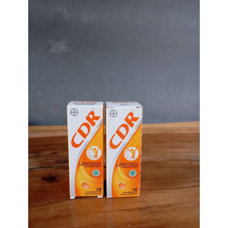 Jual CDR Tube 10's Rasa Jeruk Mandarin Effervescent Multivitamin ...