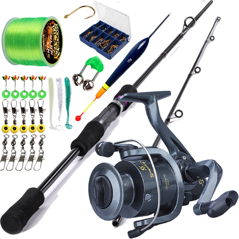 Jual Set Pancing 1.8m/2.1m Joran Pancing 1000-4000 Reel Pancing 150M ...