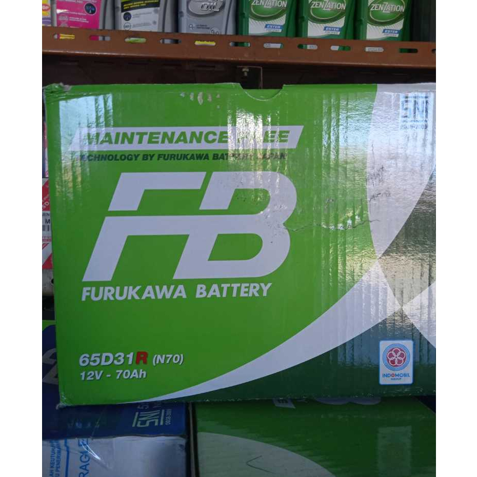 Jual AKI MOBIL FURUKAWA BATTERY N70/65D31R 12V 70AH | Shopee Indonesia