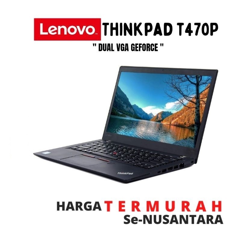 Jual DUAL VGA !! Laptop Lenovo T470P I7 7Th / VGA NVDIA GeForce 940MX ...