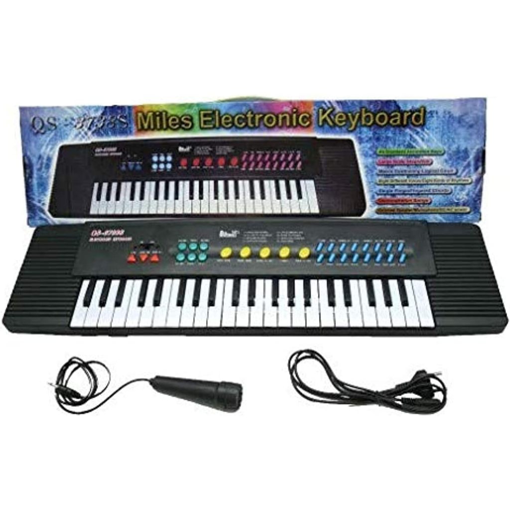 Jual MAINAN ANAK PIANO ORGAN MILES KEYBOARD BESAR | Shopee Indonesia
