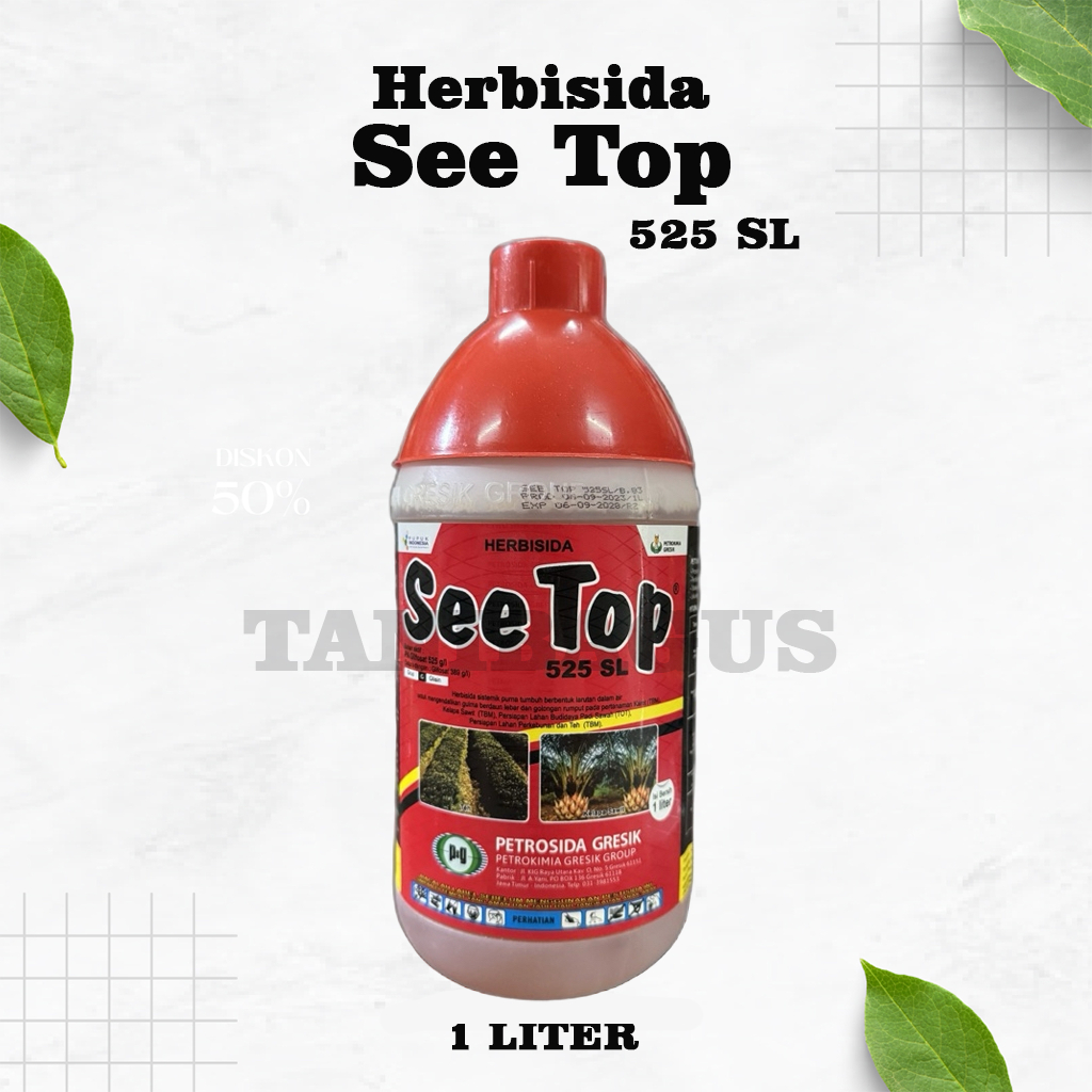 Jual HERBISIDA SEE TOP 525 SL 1 LITER/OBAT RACUN GULMA LEBAR/RUMPUT ...