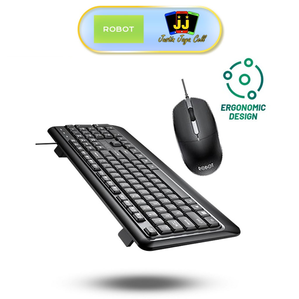 Jual ROBOT KM2600 Set Combo Keyboard and Mouse for Komputer/Laptop ...
