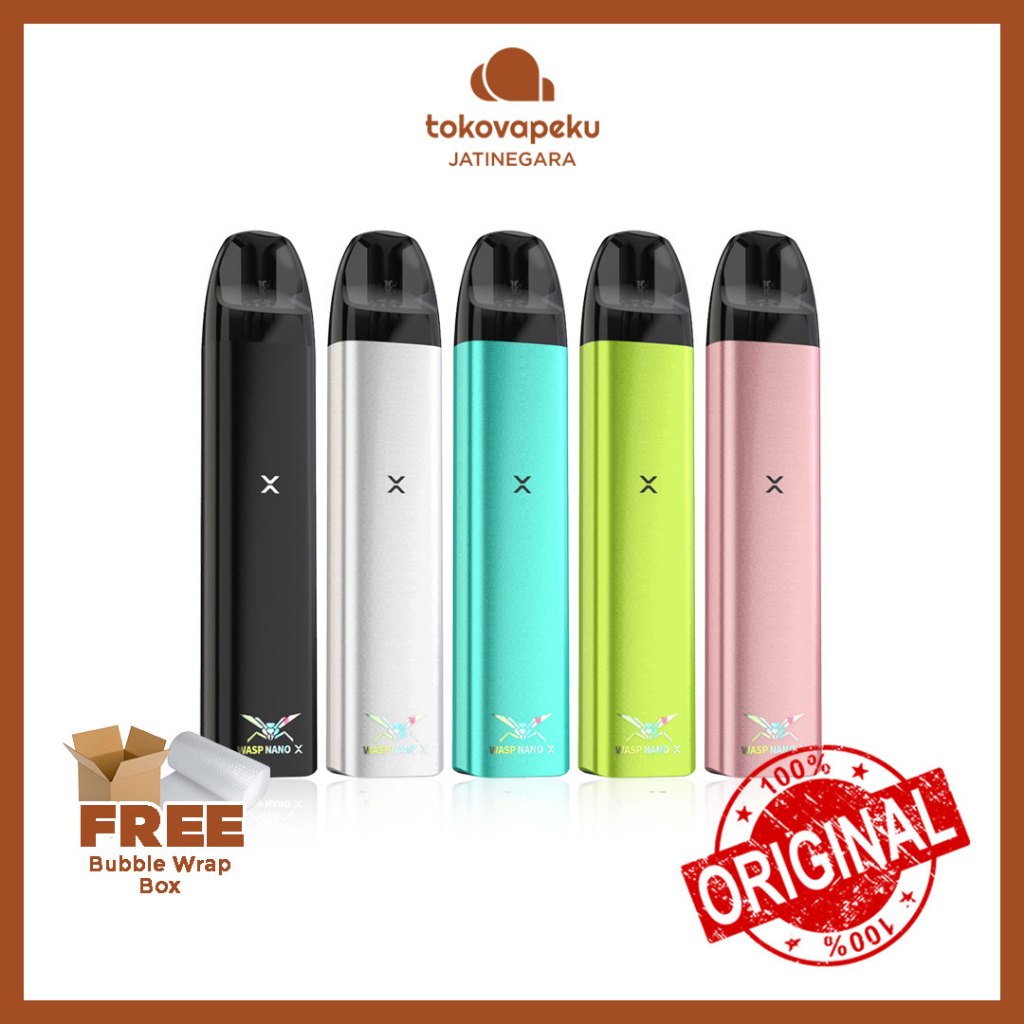 Jual WASP NANO X POD KIT 1000MAH POD WASP NANO X ORI by OUMIER | Shopee ...