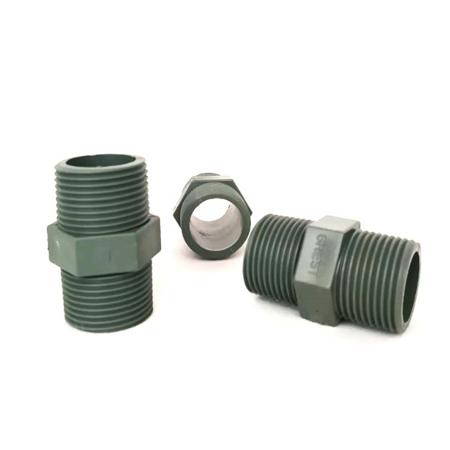 Jual Double Nepel Drat Luar PVC / Double Drat PVC 1" GREST | Shopee ...