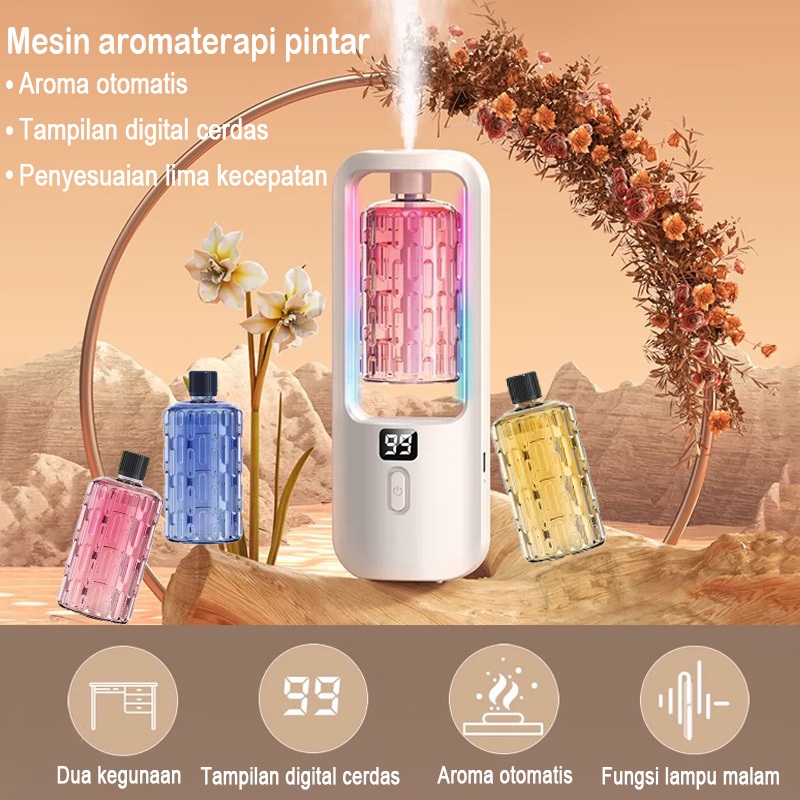Jual Diffuser Aroma/Humidifier /Terapi Essential oil Pelembab/Otomatis ...