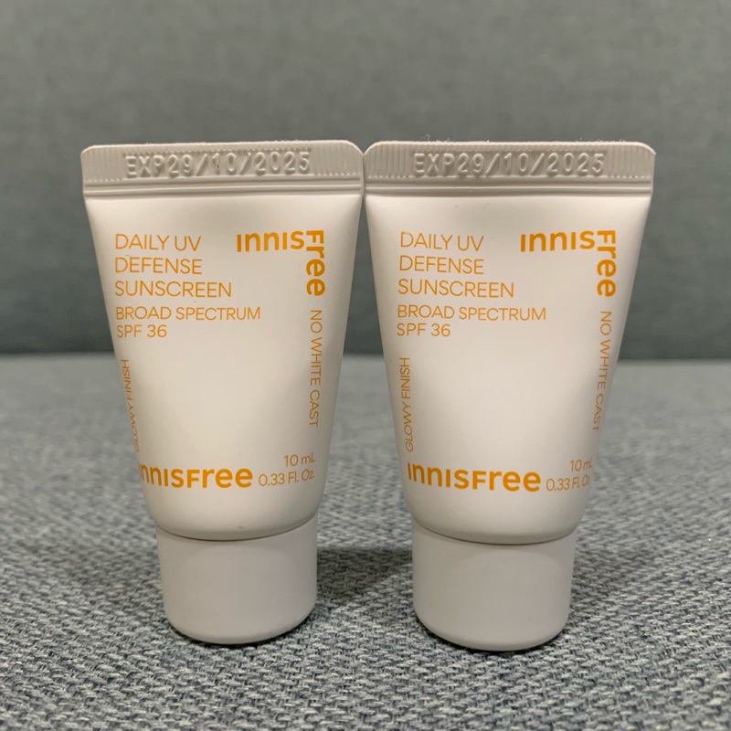 Jual innisfree Daily UV Defense Sunscreen SPF 36 10ml | Shopee Indonesia
