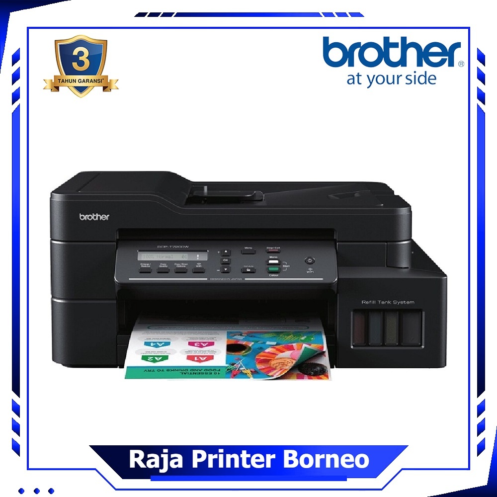 Jual Printer Brother DCP-T720DW Print Scan Copy Duplex WiFi ADF All In One Wireless InkJet T720 ...