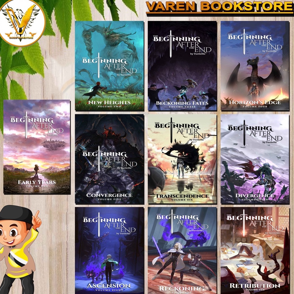 Jual KODE A14V The Beginning After The End 1 book series By TurtleMe ...