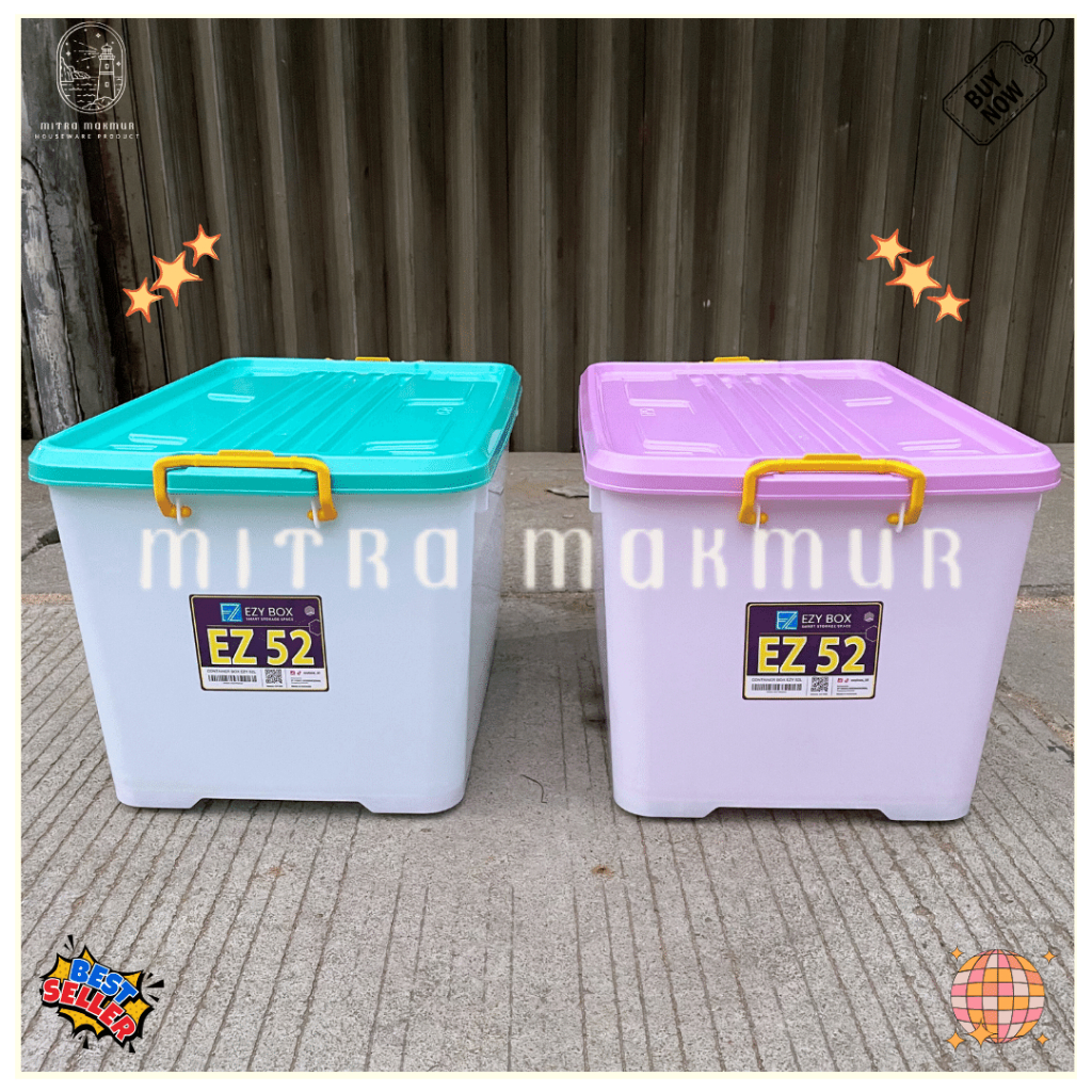 Jual KONTAINER BOX PLASTIK CONTAINER BOX PENYIMPANAN BARANG SIZE 25-30 ...