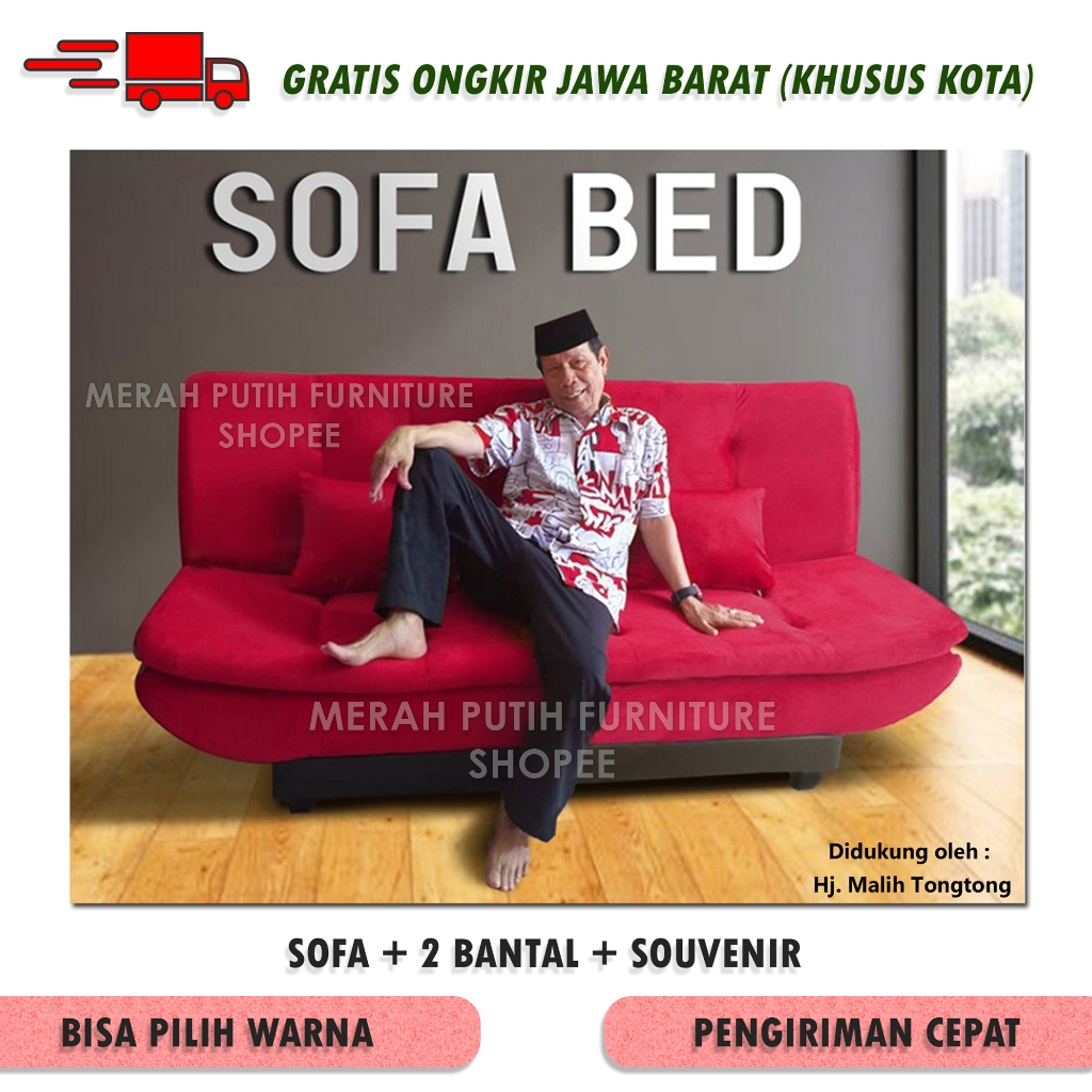 Jual Sofa Bed PILLOWTOP. Sofa lipat 3 fungsi. Sofa tidur, sofa santai ...