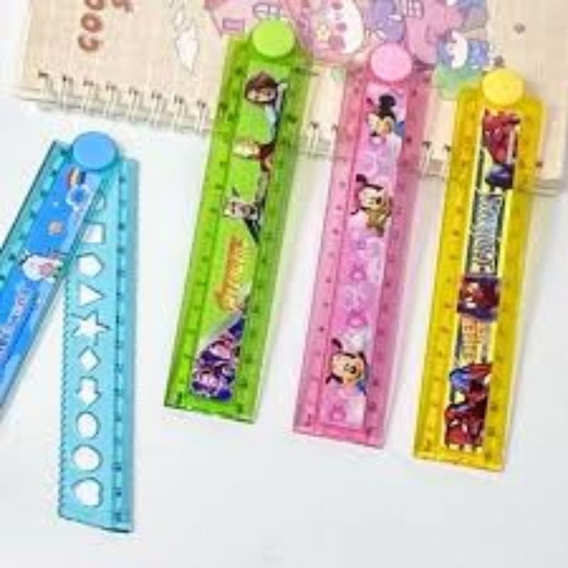 Jual penggaris lipat plastik 15cm | Shopee Indonesia