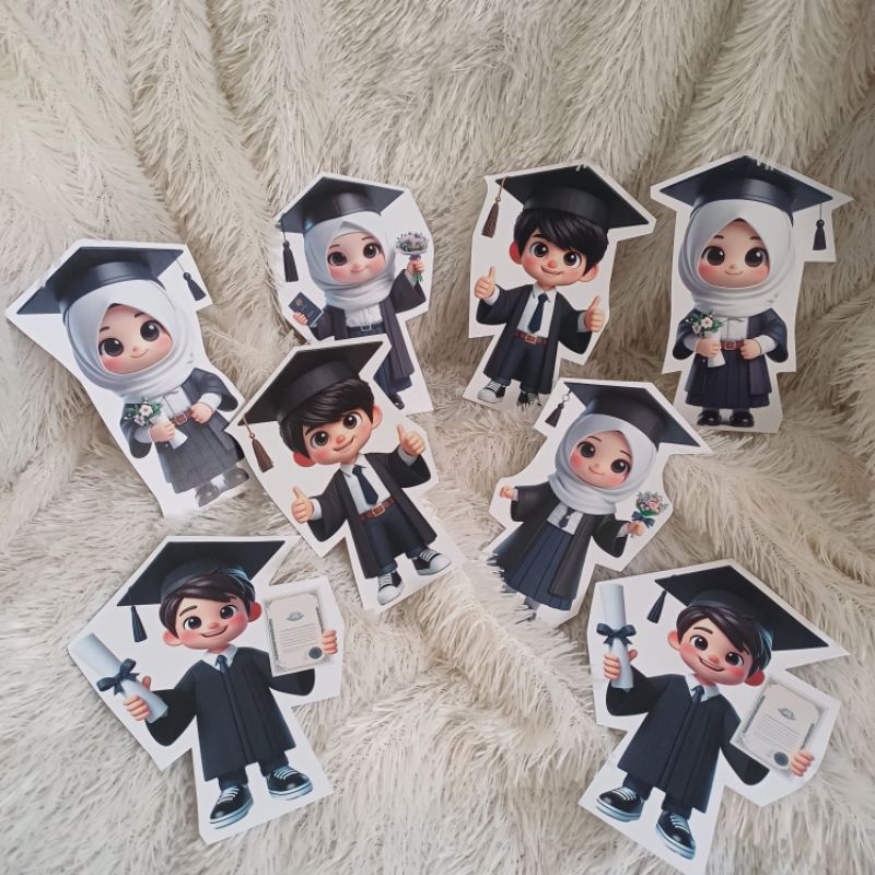 Jual TOPPER WISUDA SMP 11 CM | Shopee Indonesia