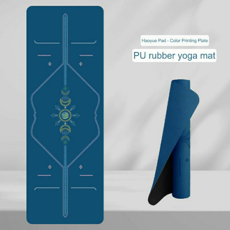 Jual Matras Yoga Premium Karet PU High Quality Mat Olahraga Matras ...