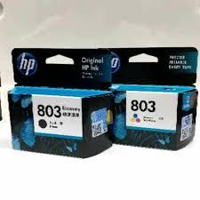 Jual TINTA HP 803 BLACK & COLOUR | Shopee Indonesia