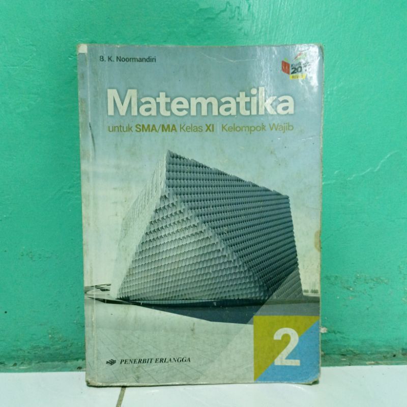 Jual Buku MTK Matematika Kelas 11 XI 2 SMA MA Penerbit Erlangga Kurikulum 2013 Revisi Kelompok ...