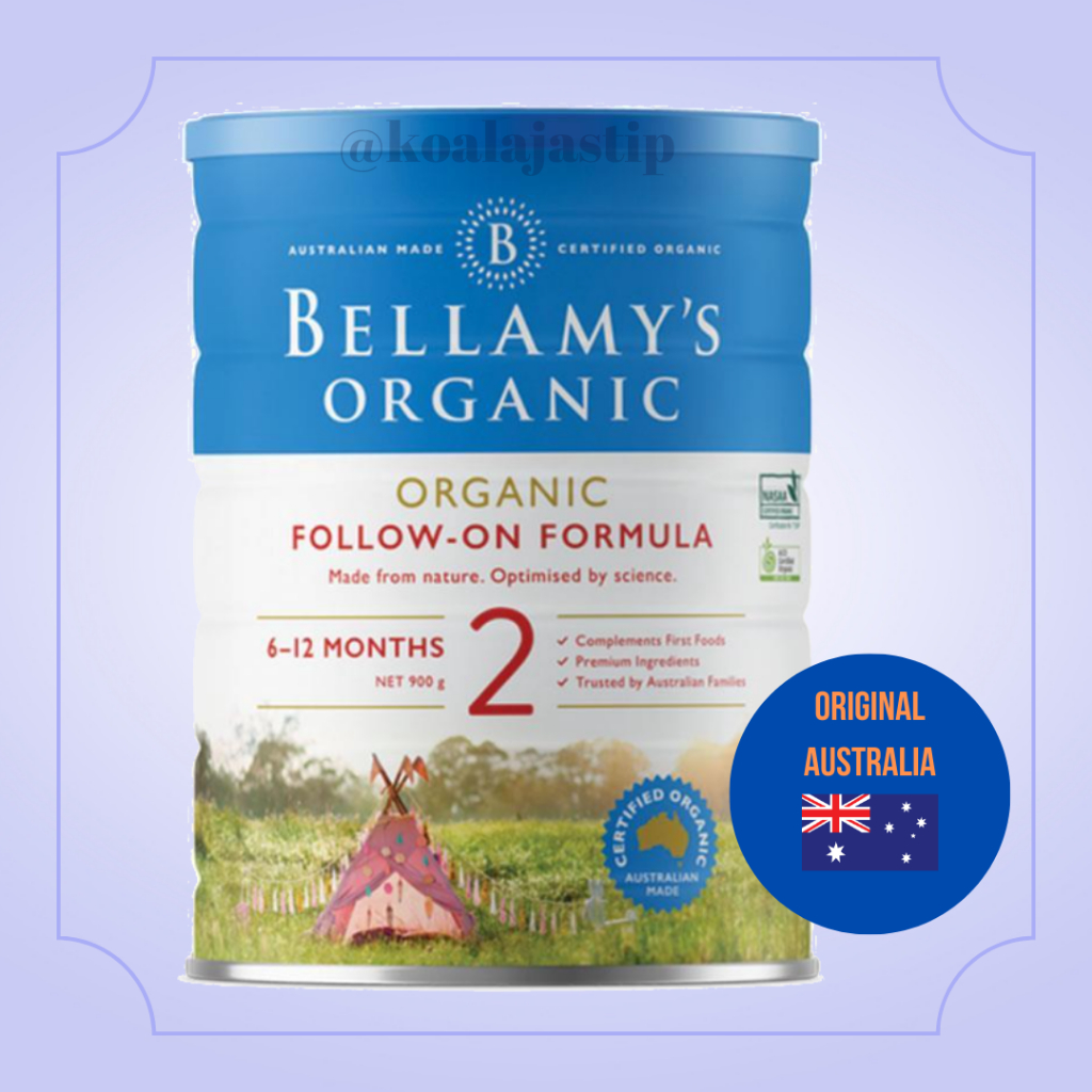 Jual Bellamy's Organic - Step 2 Susu Formula Organik Usia 6 - 12 Bulan ...