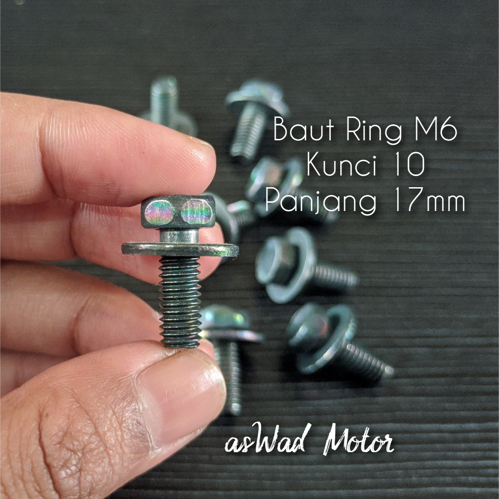 Jual (10pcs) Baut Dek Matic Mio Sporty Mio M3 smile Xeon Beat Xride Mio ...